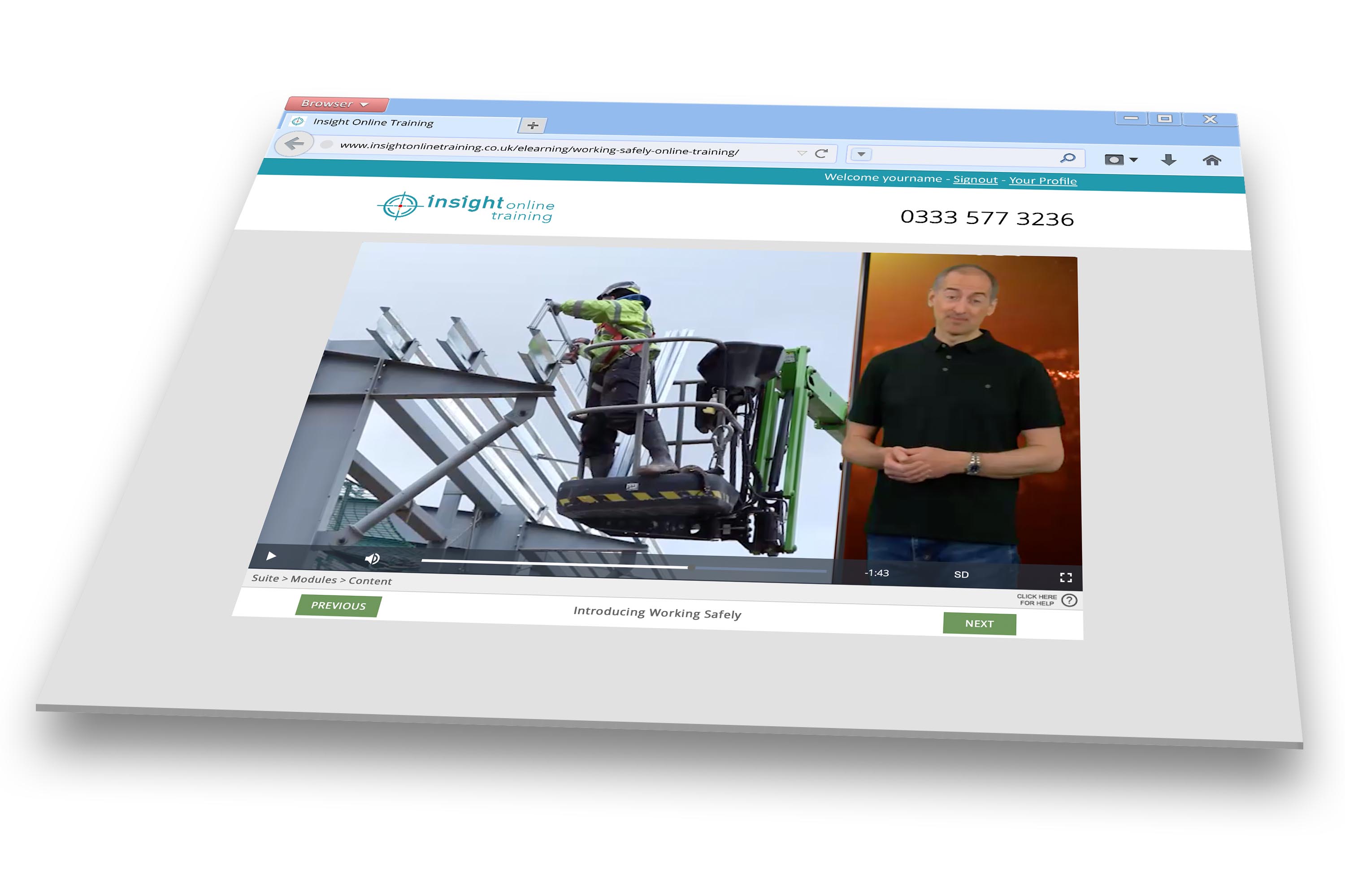 Working Safely Online Training just £10.00 | Insight Online Training